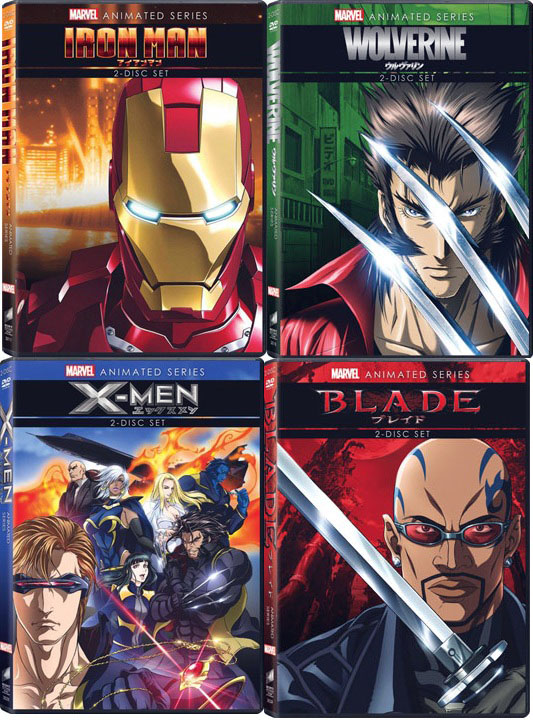 EL BLOGAZO DEL COMIC: MARVELUNES: Animes de Marvel por MTV