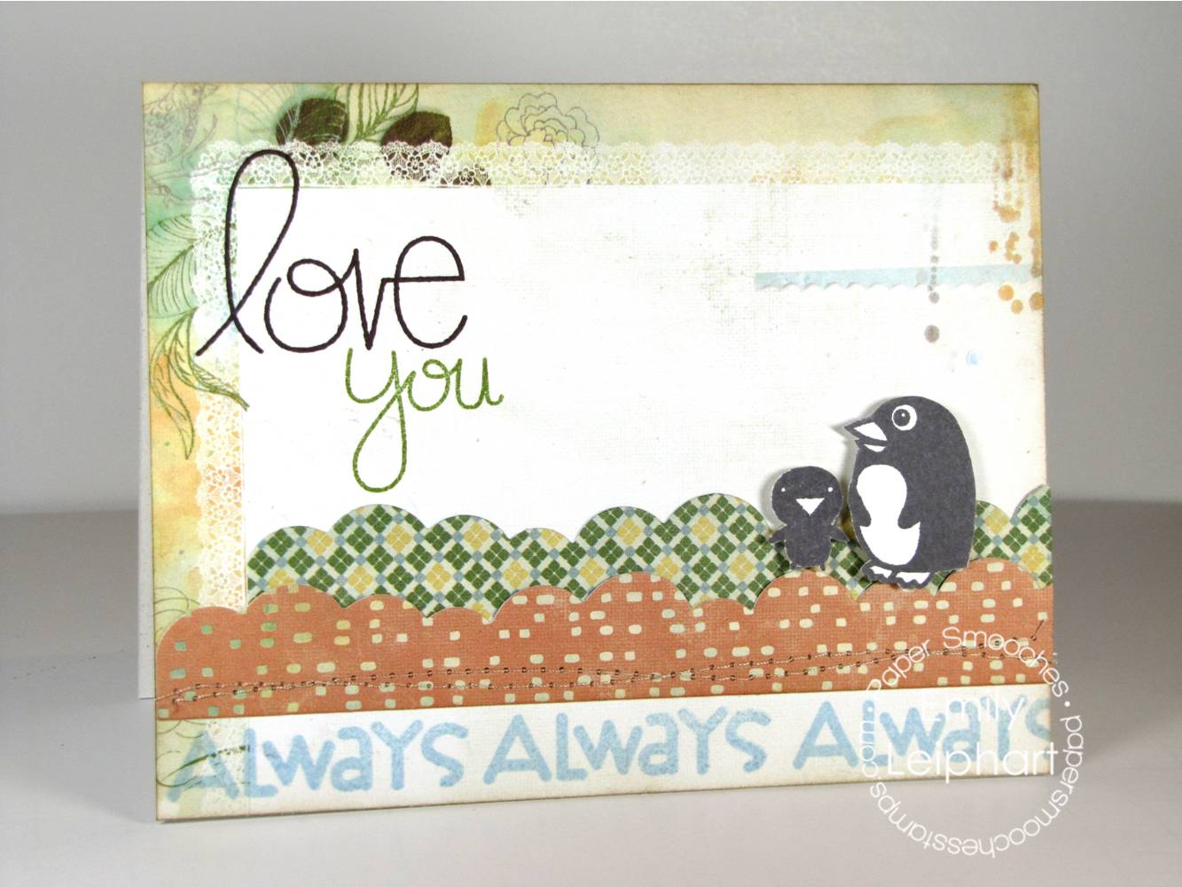 Emily Leiphart: {Paper Smooches} Love You Always