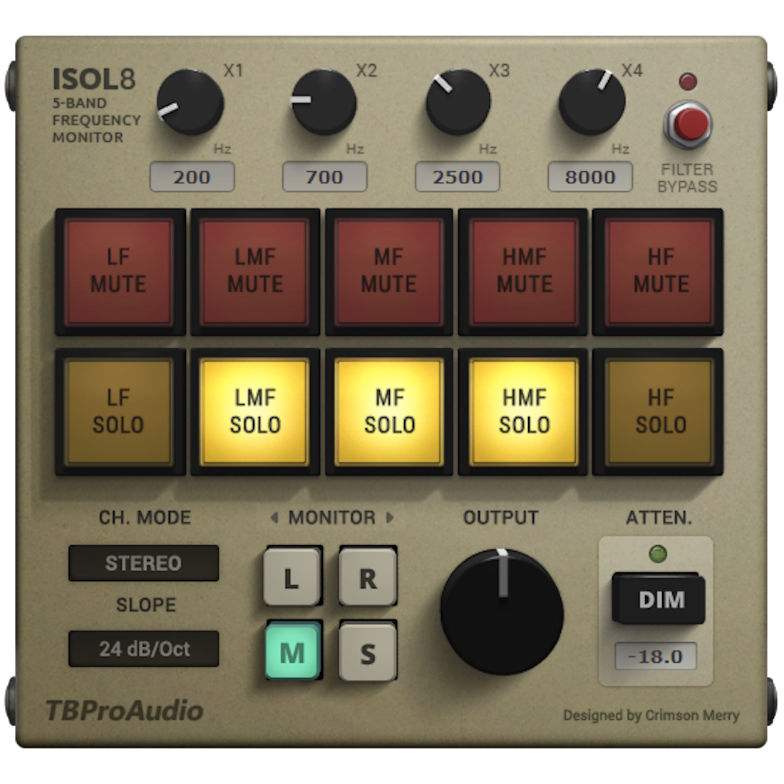 I love this free plugin... TBProAudio ISOL8
