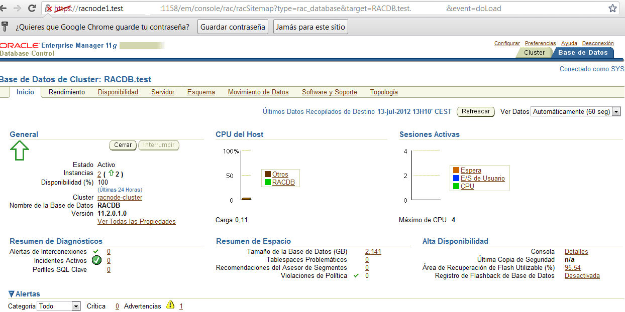 Ayuda para tus sistemas: Instalación Oracle RAC 11g + ASM