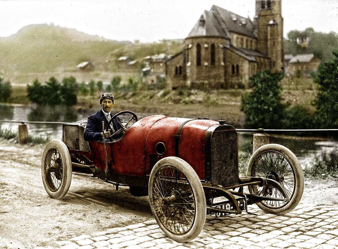 Just A Car Guy: incredible colorized photos of the first 2 decades of ...