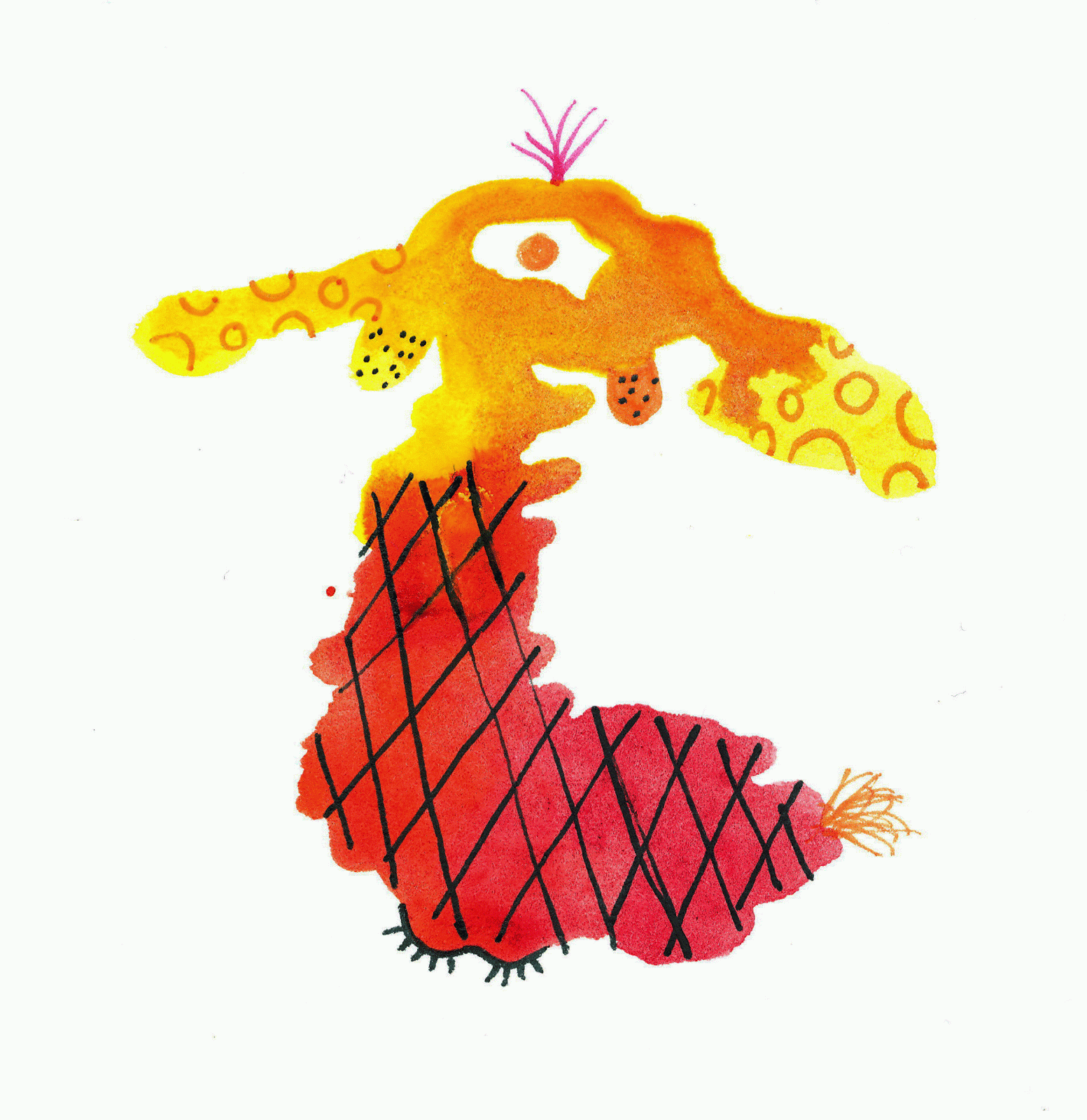 I dream in watercolor