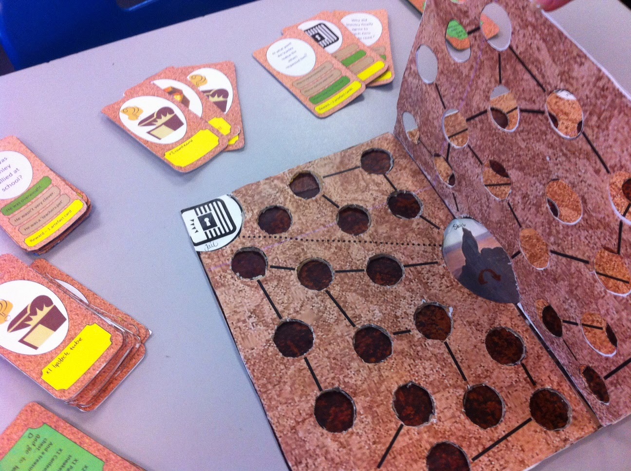 englishified: Year 8 create board games inspired by 'Holes'!