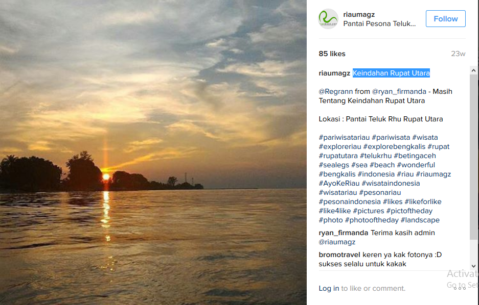 Keindahan Rupat Utara Bengkalis - RiauMagz