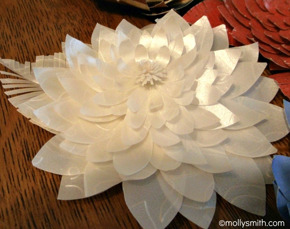Molly Smith: Handmade Layered Paper Flowers