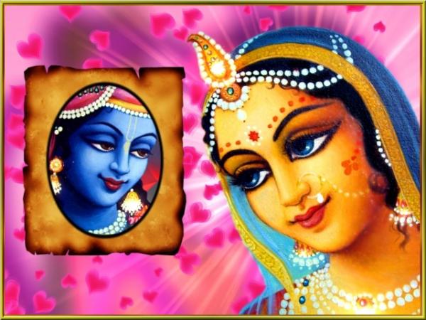 RadhaKrishnamayi: Poem by Sant Surdas: Krishna Approaches Radha