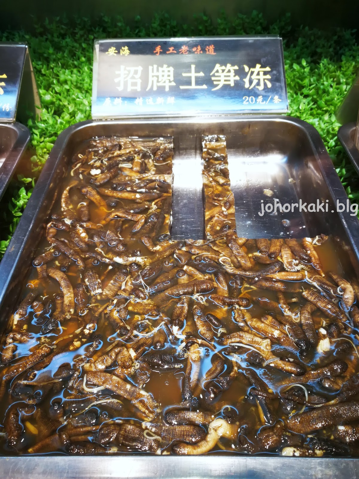 Must Try Food in Xiamen. Sand Worm or Tusun Jelly 土笋冻 |Tony Johor Kaki ...