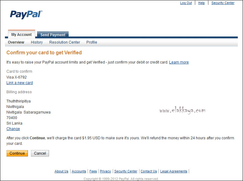 Paypal එකට Credit කාඩ් එක ලින්ක් කරගන්නේ කොහොමද ? | elakkaya...