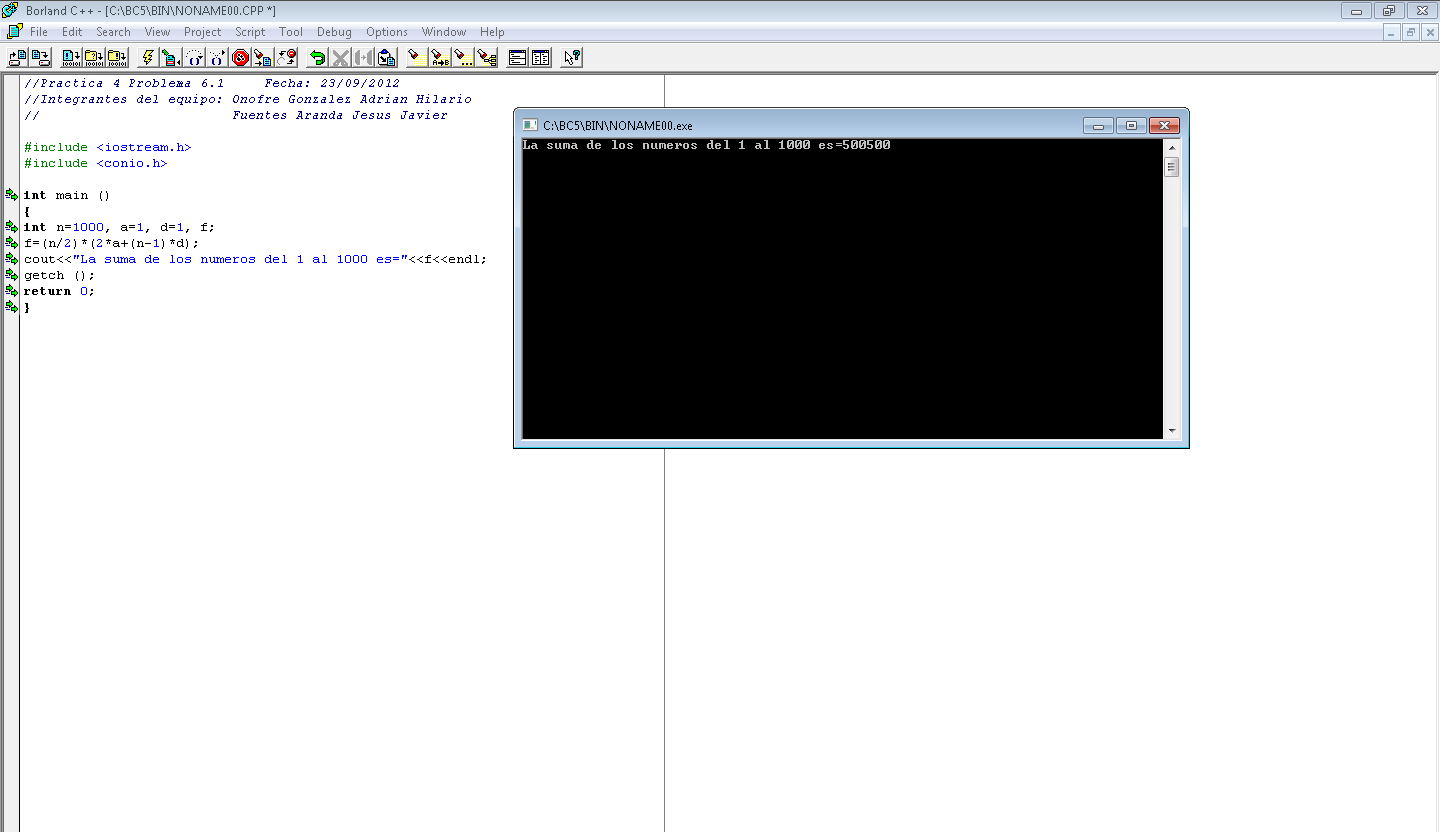programacion estructurada: Practica 4