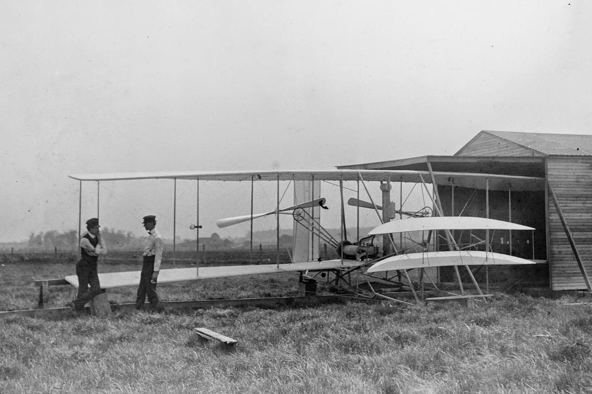 Amazing Historical Pictures of the Wright Brothers' First Flights from ...