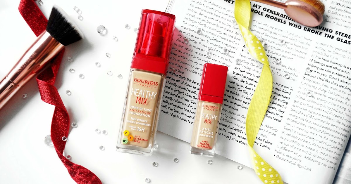 JOYCE LAU: BOURJOIS PARIS HEALTHY MIX FOUNDATION & CONCEALER REVIEW