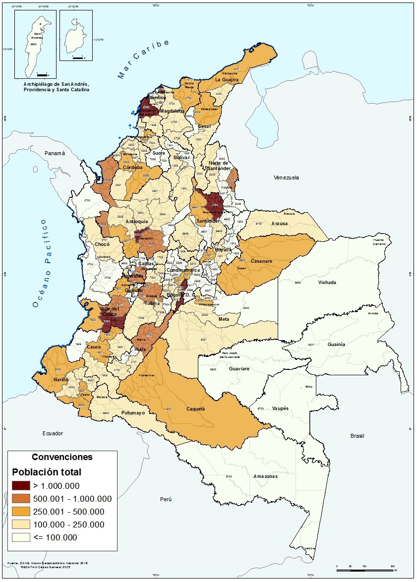 Subregiones-Provincias de Colombia. Una visión alternativa del territorio