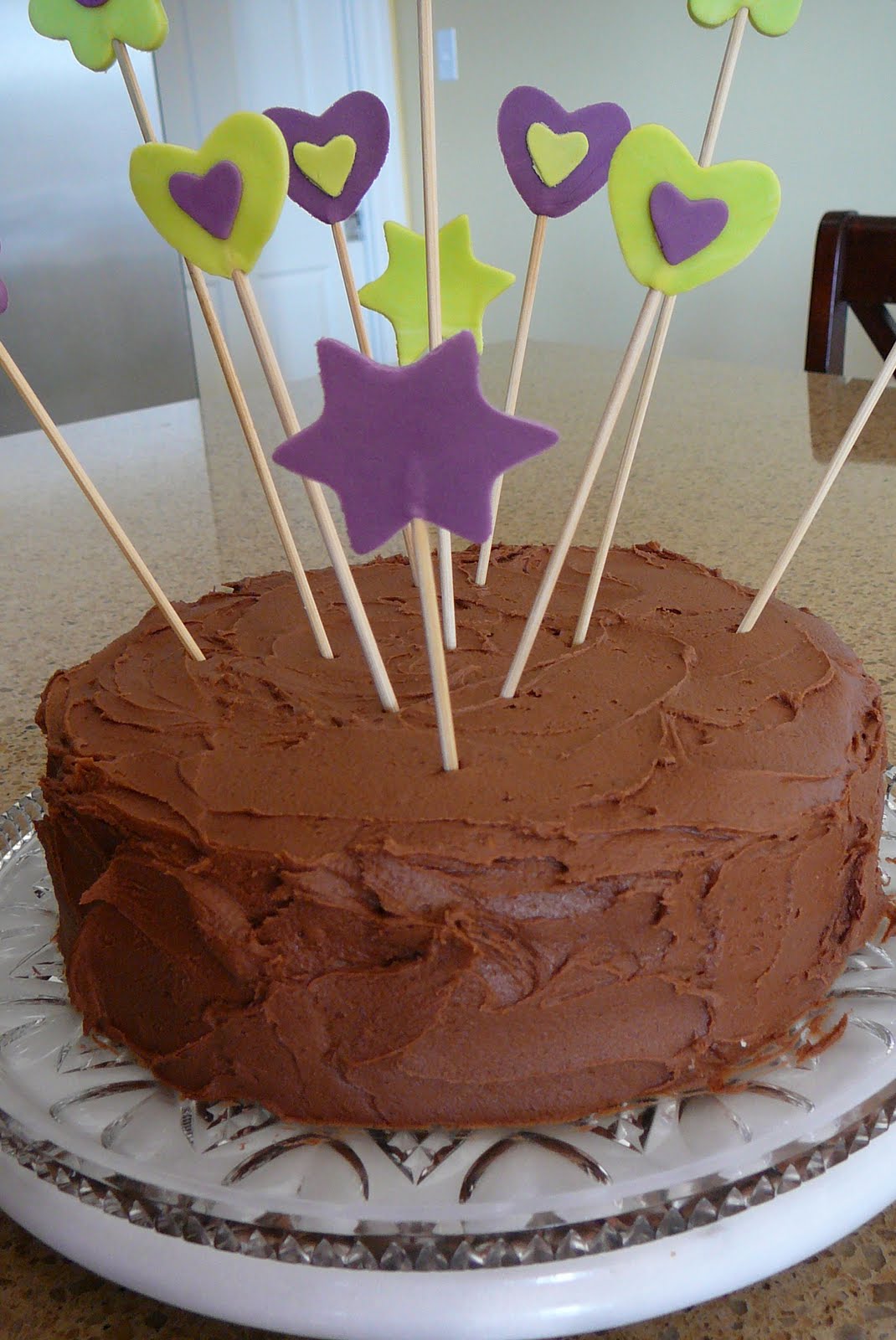 Rise and Bake!: Two layer Chocolate Birthday Cake