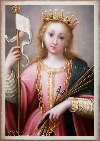 Jesús el Tesoro Escondido: Santa Úrsula, 21 de Octubre,