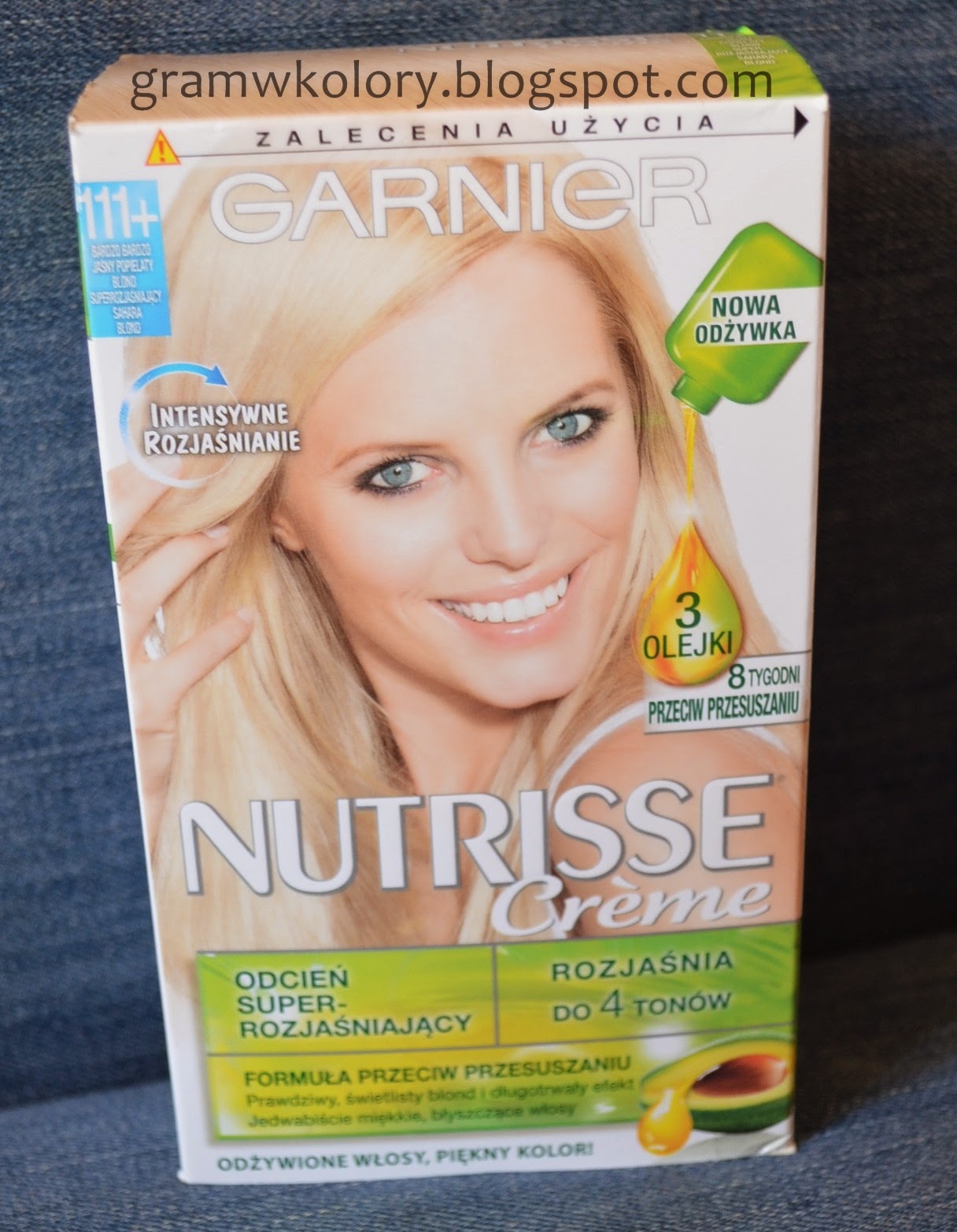 Gram w kolory: Garnier Creme Nutrisse 111+