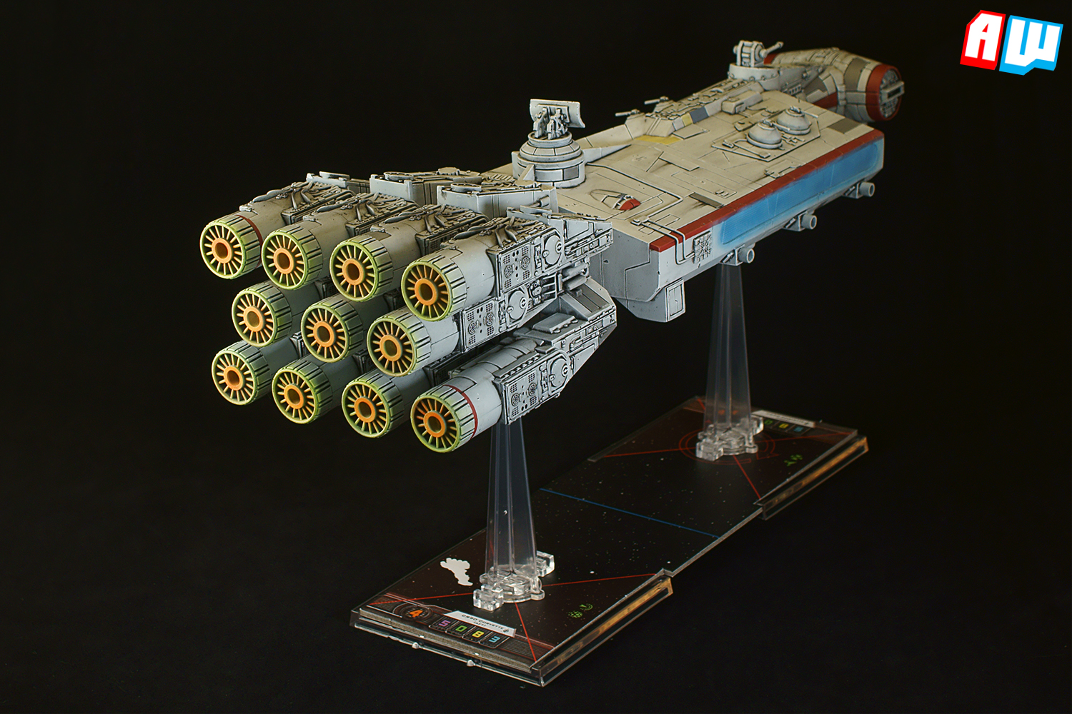 The Alternative Wargamer: Commission: FarStar Corvette