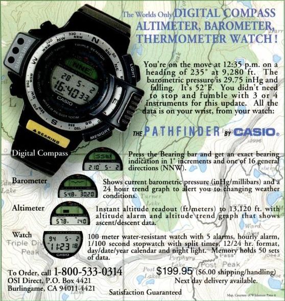 Zona Casio: Publicidad antigua de relojes Casio