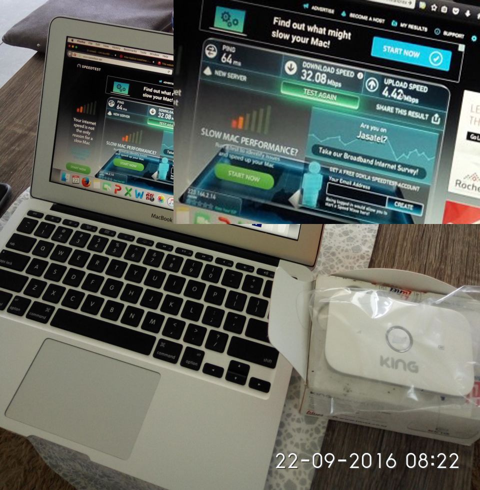 Test Speed Hinet 4G LTE Modem Mifi - HINET MAKASSAR