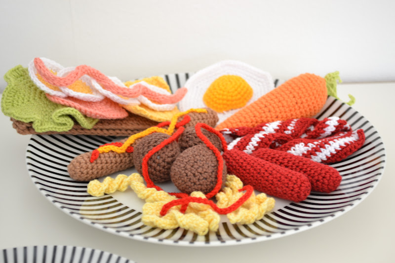 virka liten kaka: Virkad mat!