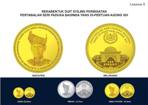 MINAT DUIT: Pengeluaran Duit Syiling Peringatan Sempena Pertabalan Seri ...