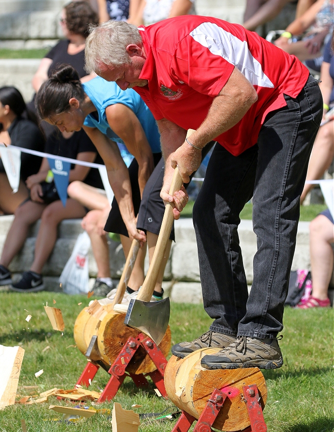 Powell River in Photos: Logger Sports - III