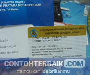 3 Contoh NPWP yang Mudah Diingat - Smansa Edu