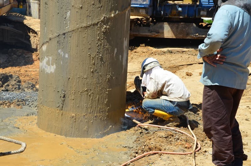 Construction of a new bridge at Dambai, Penampang, Sabah: PROGRESS as ...