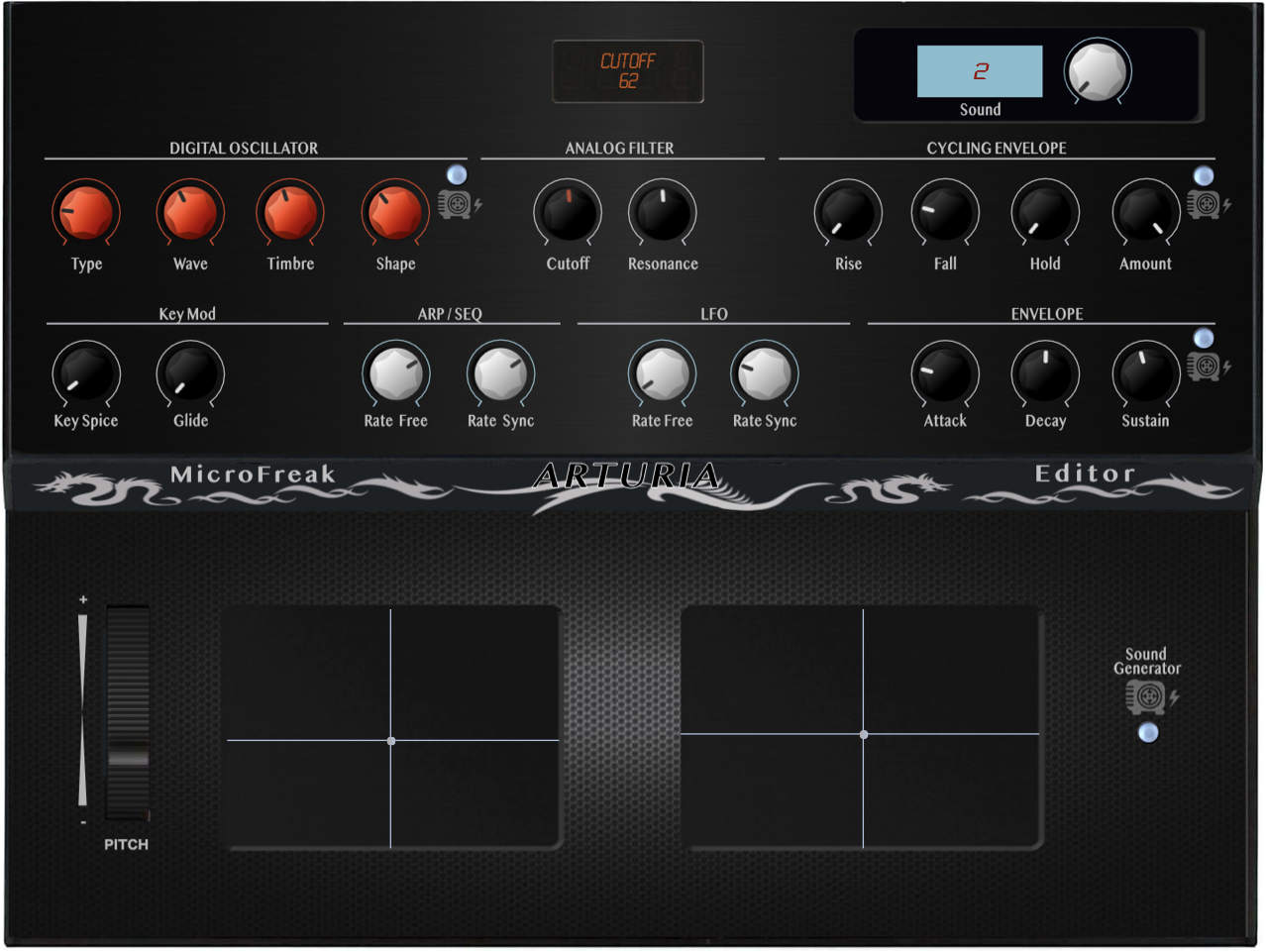 MATRIXSYNTH: Arturia MicroFreak Editor and Sound Generator, VST and ...