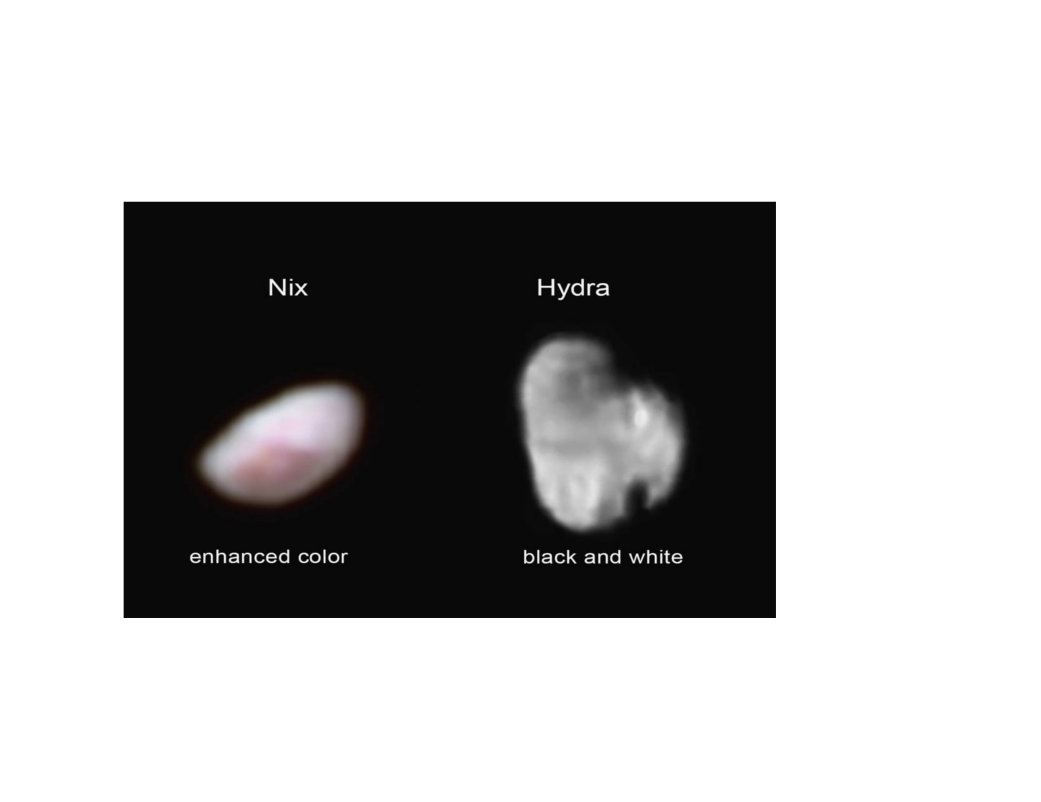 NASA: New Horizons Captura a Nix e Hydra