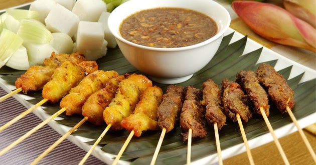 RESEPI SATE LEMBU ATAU AYAM