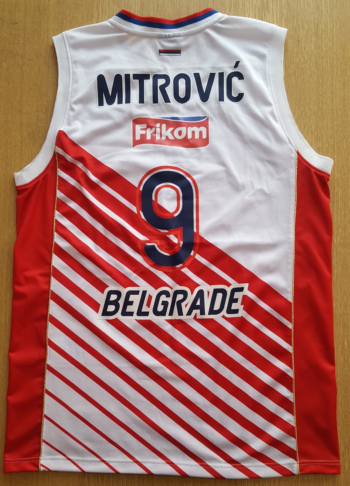 Basketball Jerseys : RED STAR BELGRADE (CRVENA ZVEZDA) JERSEYS