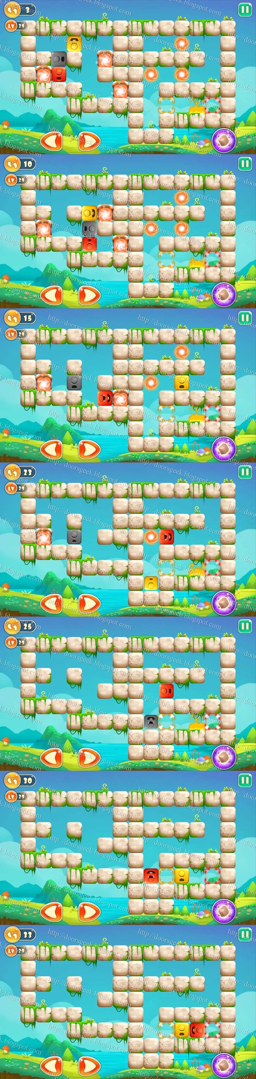 Block Mania [World 1] Level 29 ~ Doors Geek