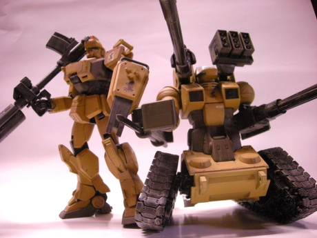 MG 1/100 Guntank Custom Build