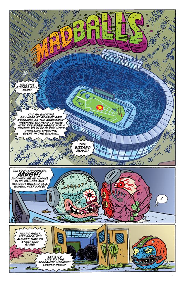 The Newest Rant: The "Madballs" Comic--Review of the New Series