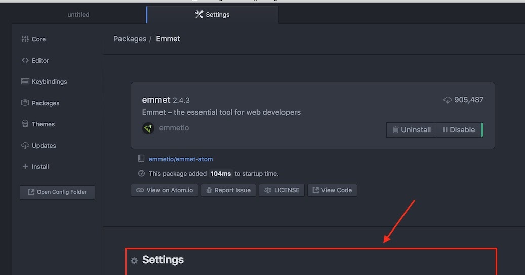 y.okano blog: Atom + Emmet: snippets.js の場所（Mac 版）