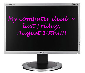 My computer died | BellaGrey Designs