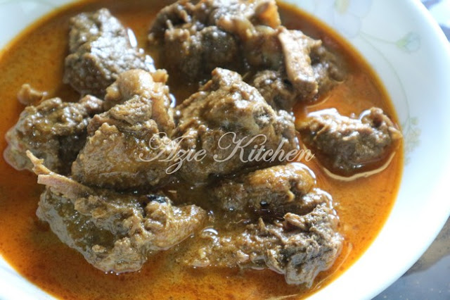 Gulai Kerutuk Itik Serati Yang Sedap - Azie Kitchen