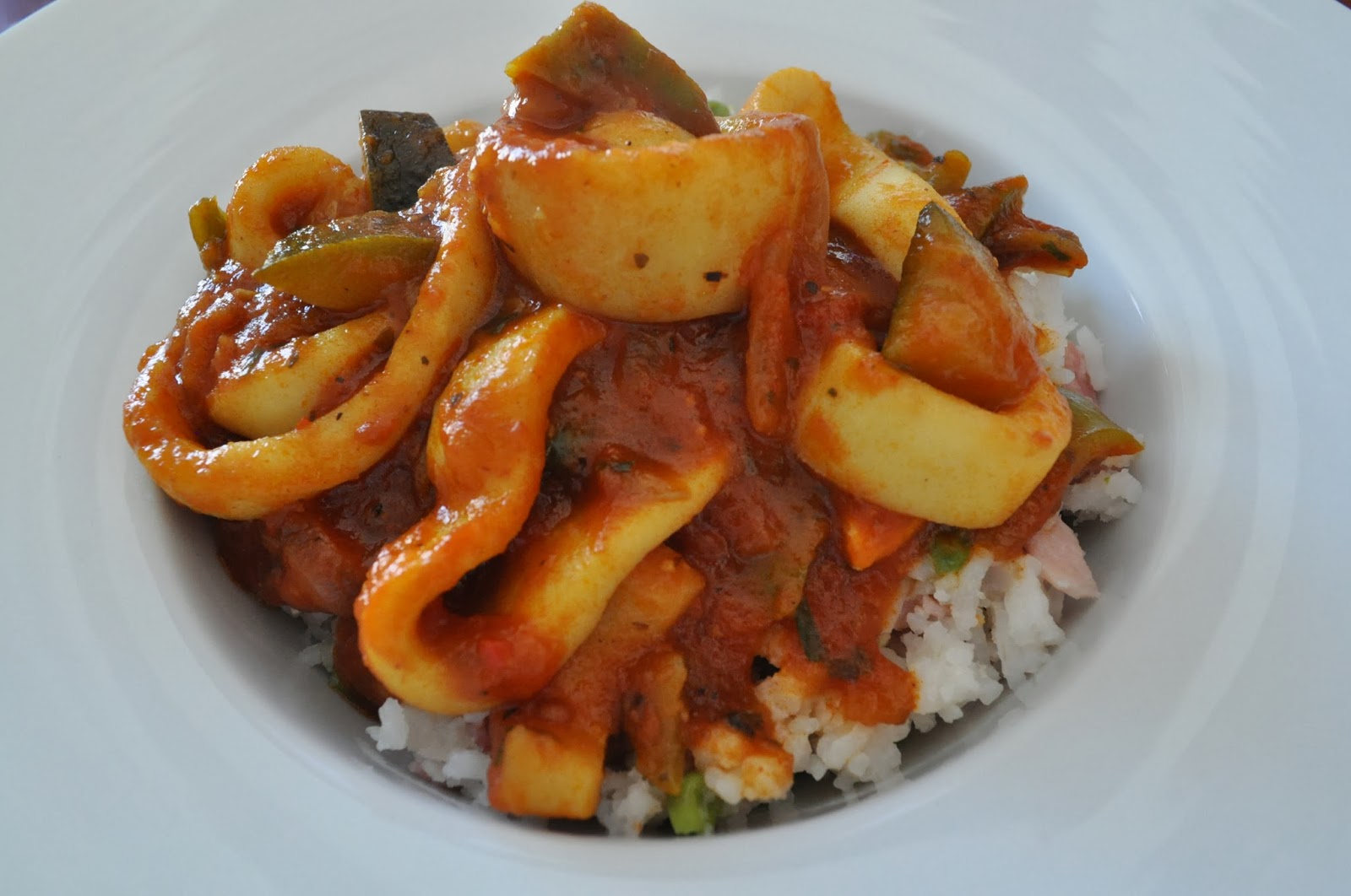 Calamars à l'espagnol.