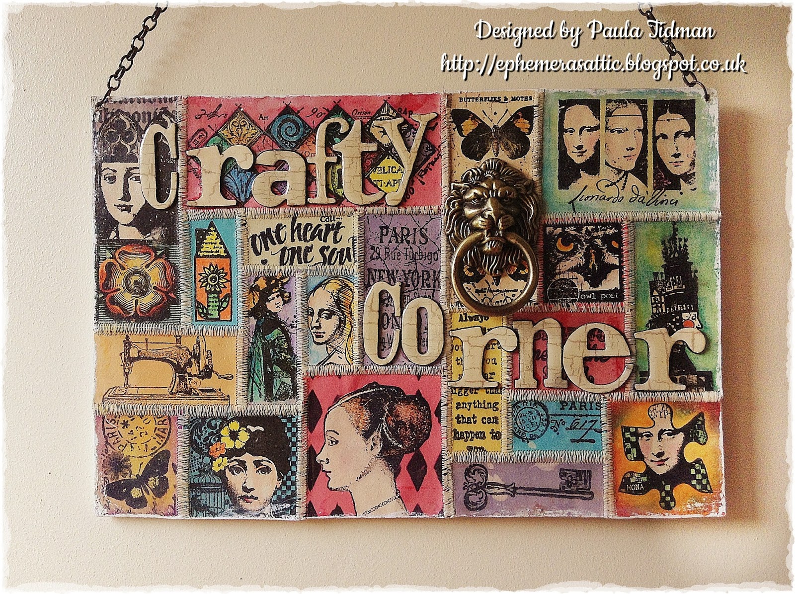 Ephemera's Attic: Welcome to Crafty Corner