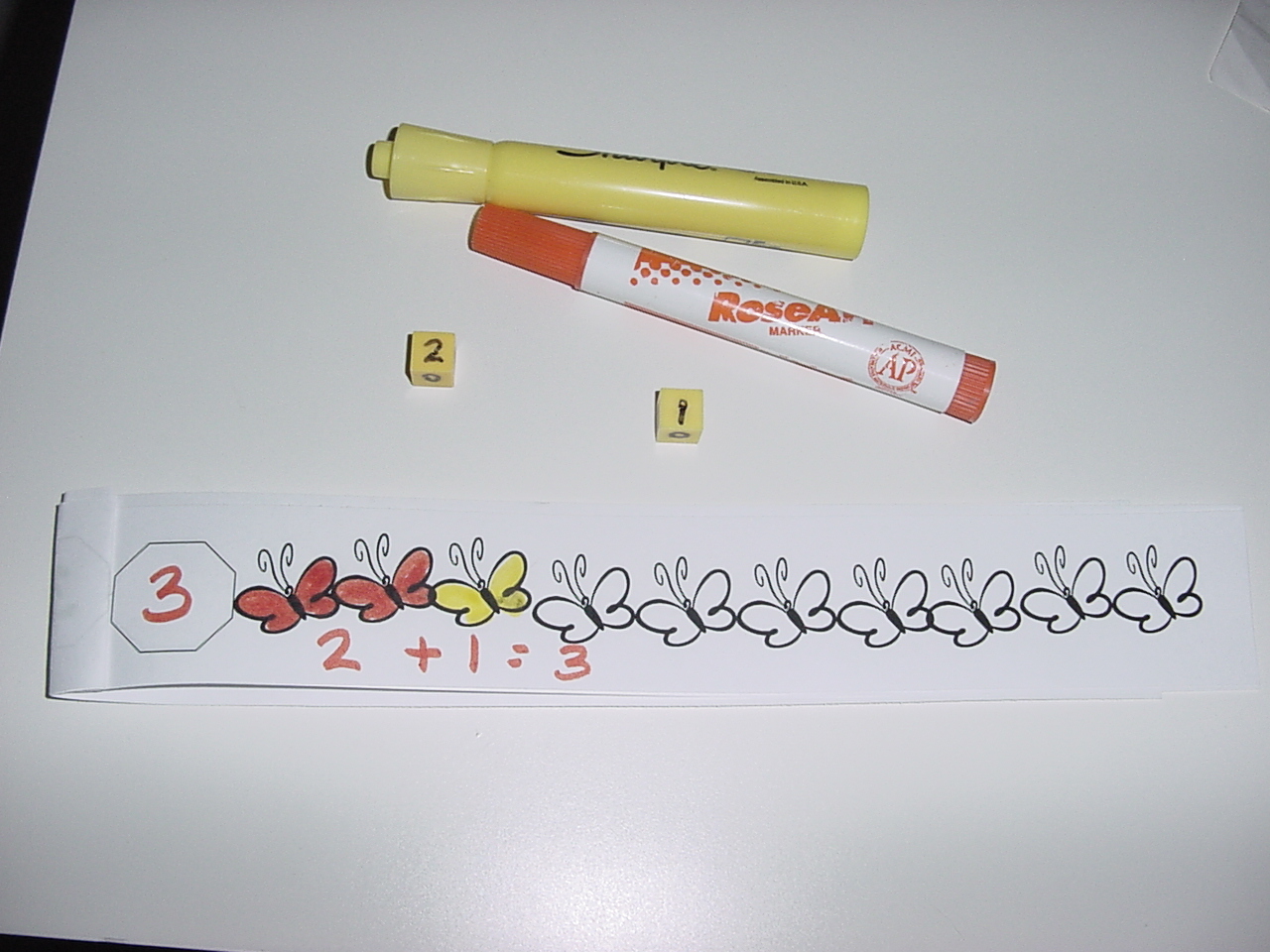 Teaching Doodles: Counting Strips