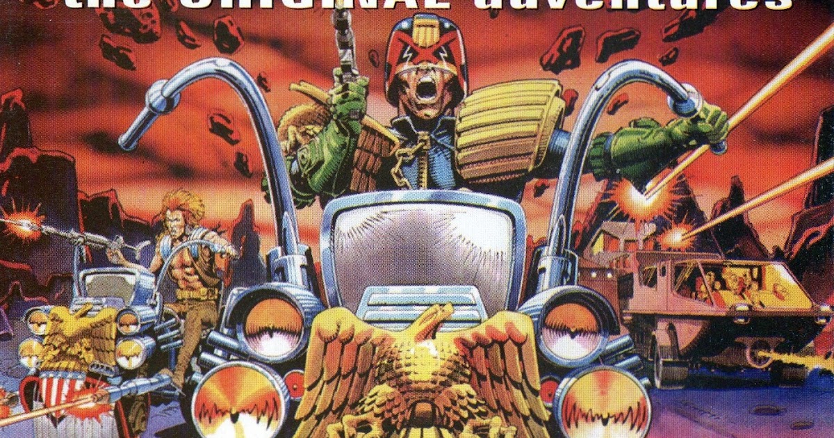 JUDGE DREDD: the ORIGINAL adventures-THE DAY THE LAW DIED & THE ...