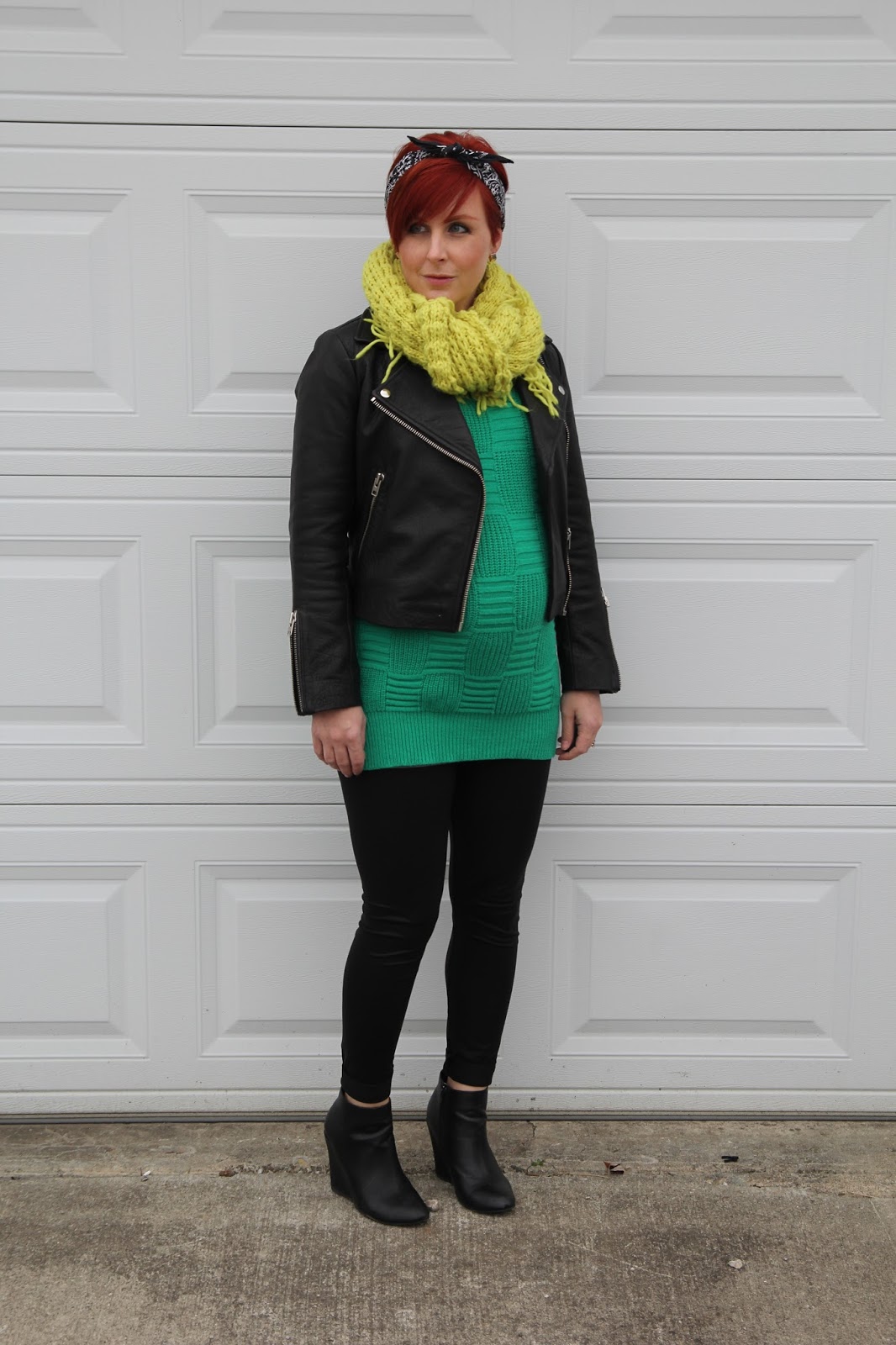 Thrift and Shout: Cute Outfit of the Day: A Fun Color Combo