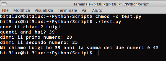LUBIT LINUX: Mission Python: Quando una virgola ti complica la vita!