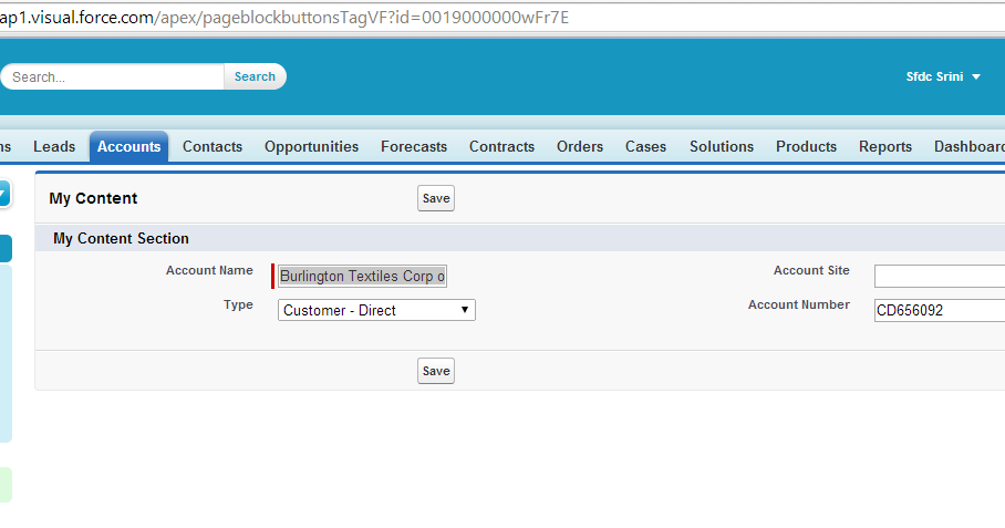 How To Use Apex Pageblockbuttons In Visualforce Page ~ Salesforce Tutorials