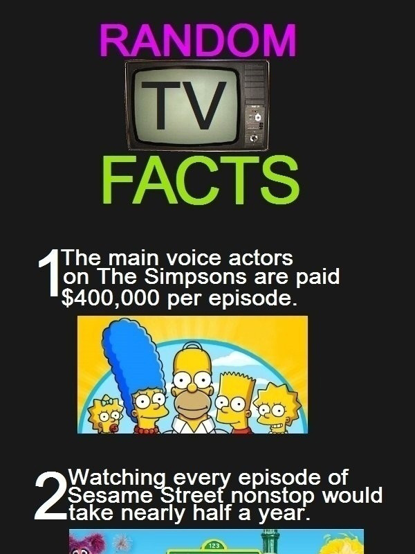 Boredom Crusher Interesting Random Tv Facts