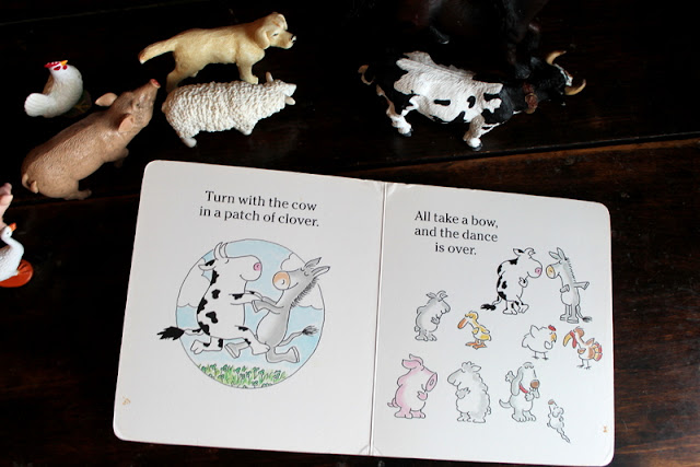 Books and Umbrellas: Barnyard Dance by Sandra Boynton