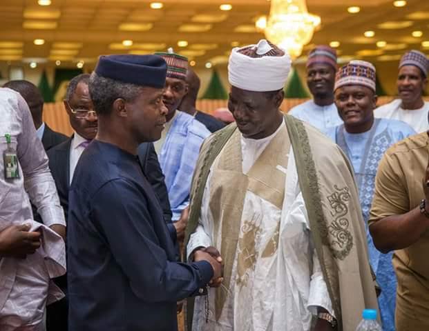 Photos: Vice President Osinbajo, President Buhari's son,Yusuf, attend ...