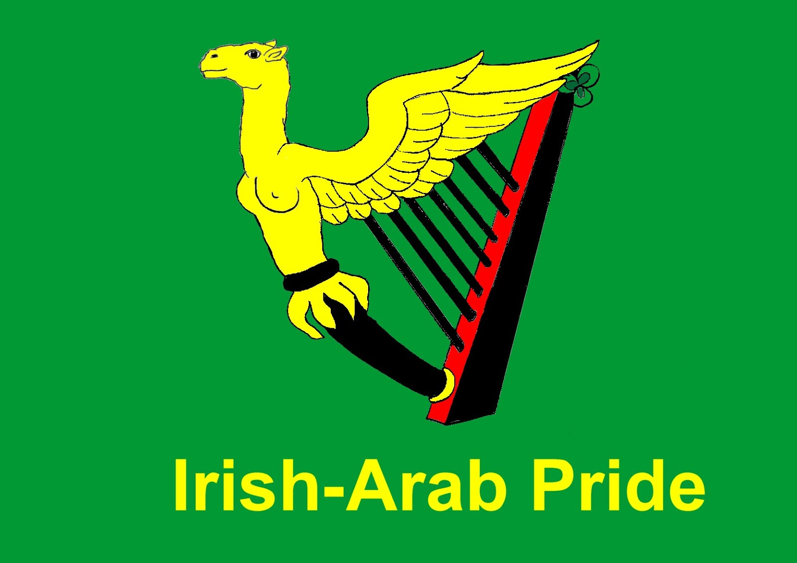 The Voice of Vexillology, Flags & Heraldry: Irish-Arab Pride Flag