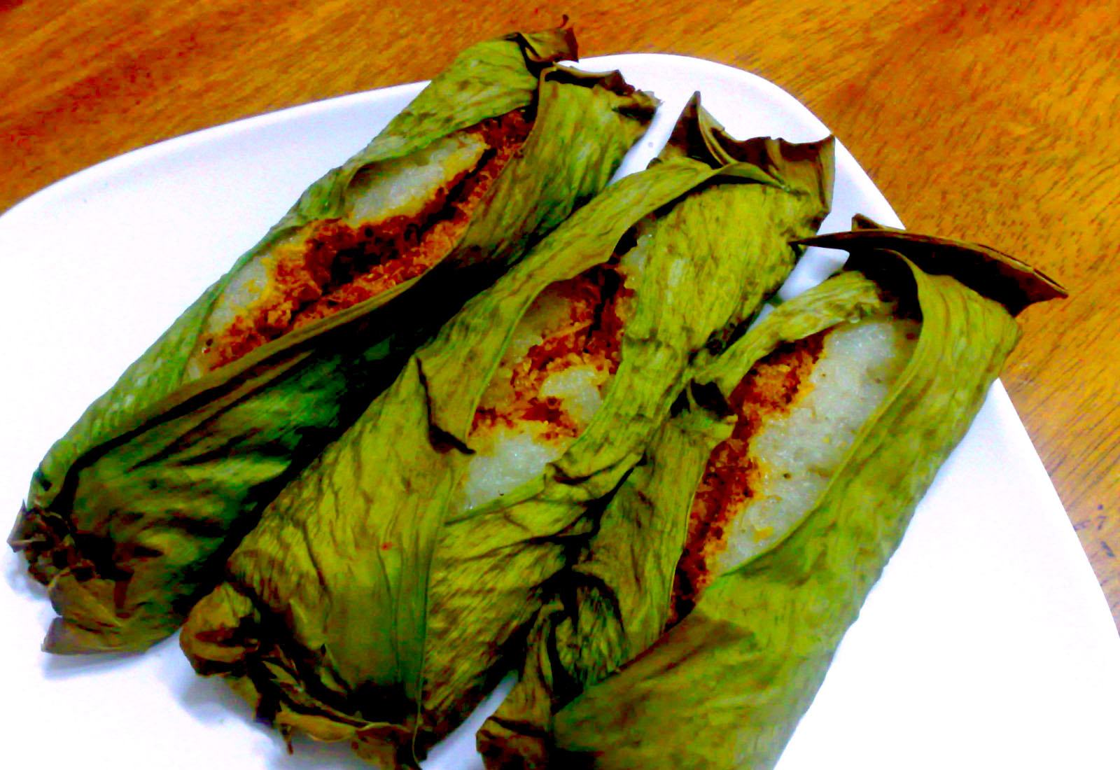 Asian and Fusion: Pulut Udang/Grilled sticky rice with prawn and ...