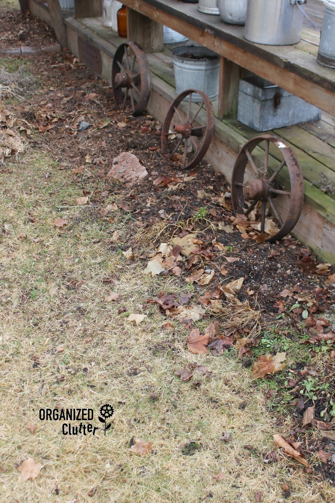 From Spring Junk Yard to Summer Junk Garden - Organized Clutter